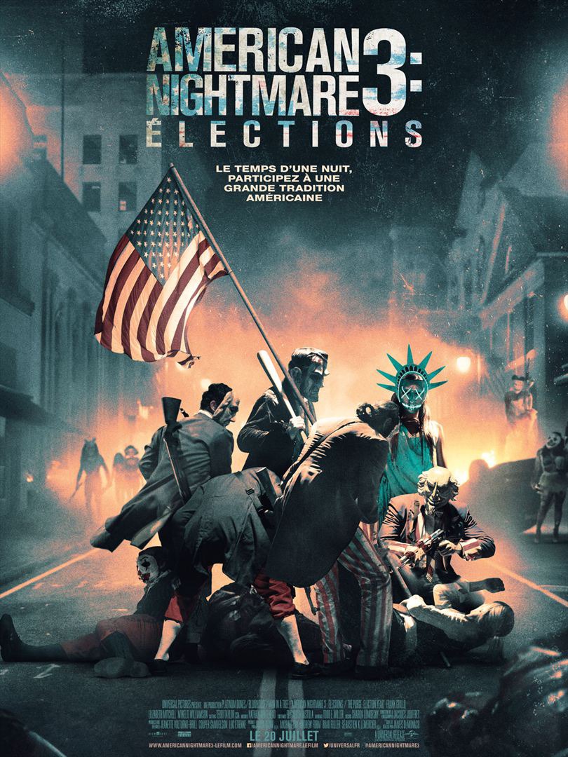 Póster Oficial: The Purge… Election Year – Cinembrollos