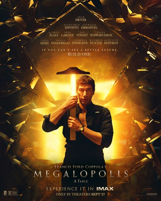Póster Oficial: Megalópolis – Cinembrollos