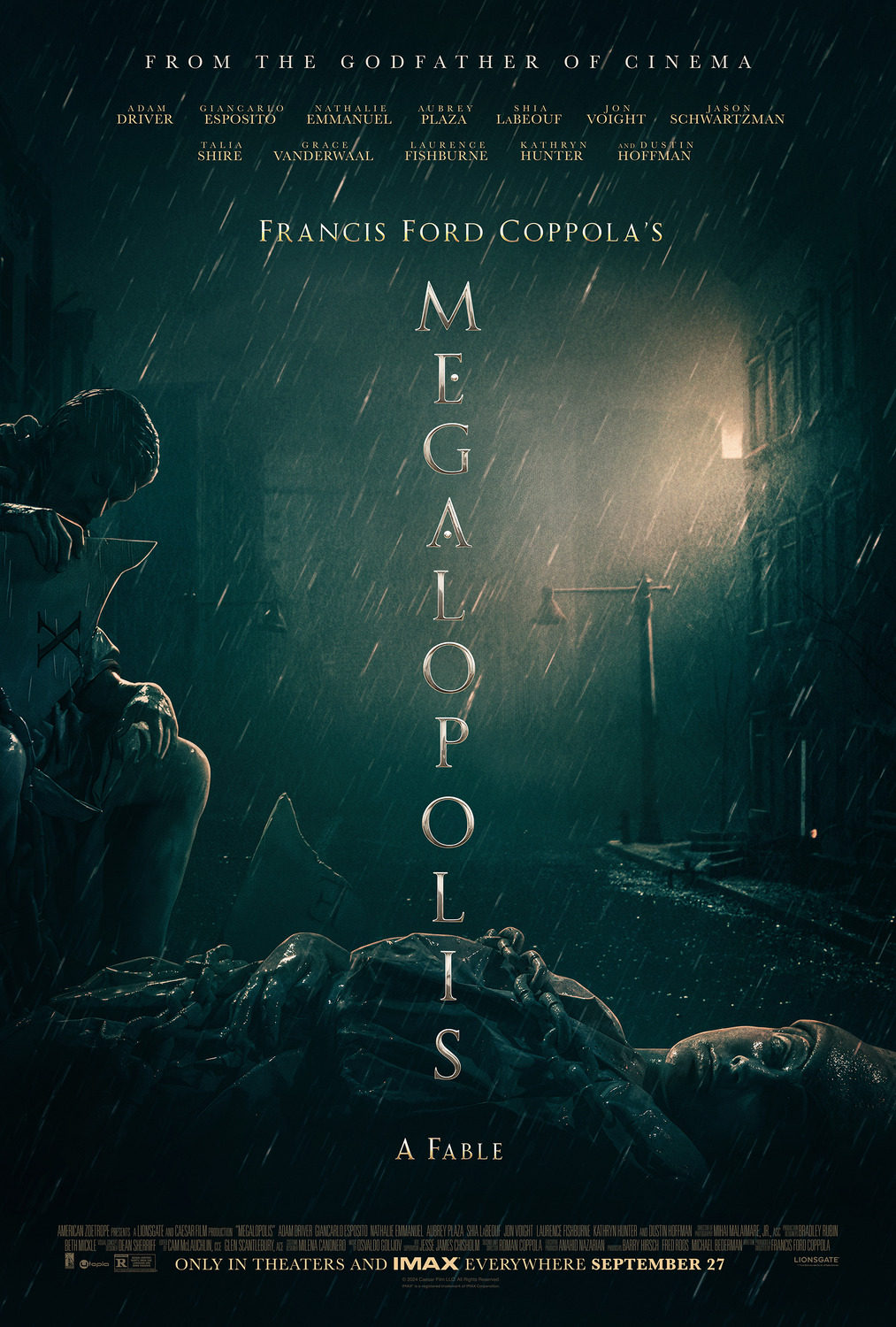 Pósters Oficiales: Megalopolis – Cinembrollos