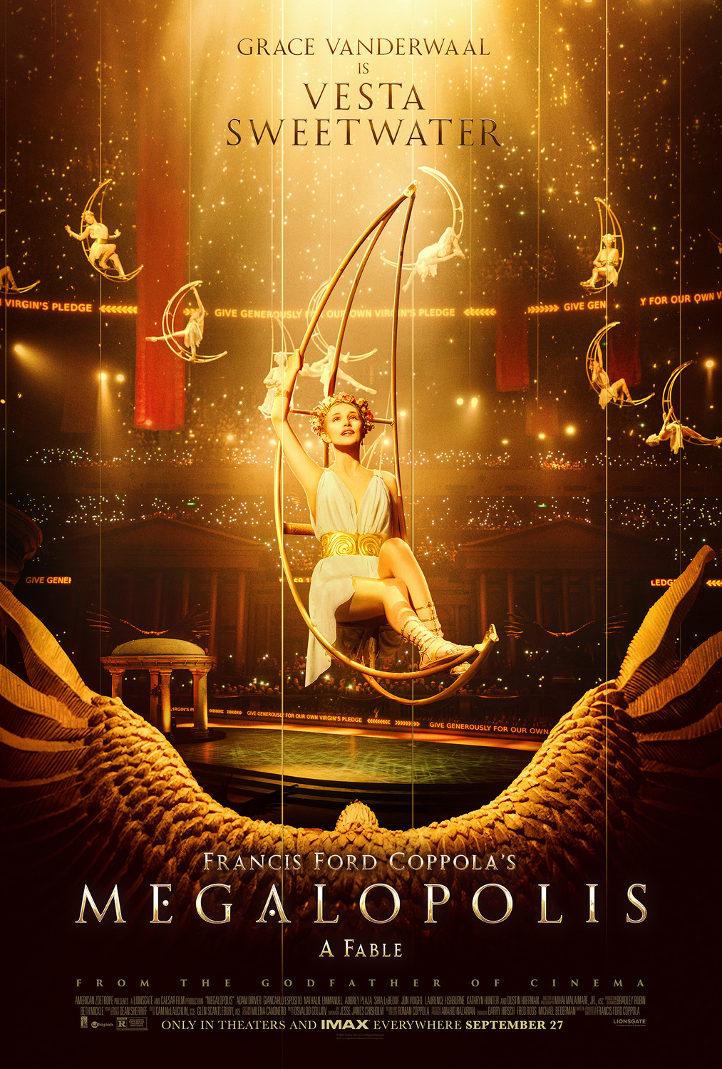 Pósters Oficiales: Megalopolis – Cinembrollos