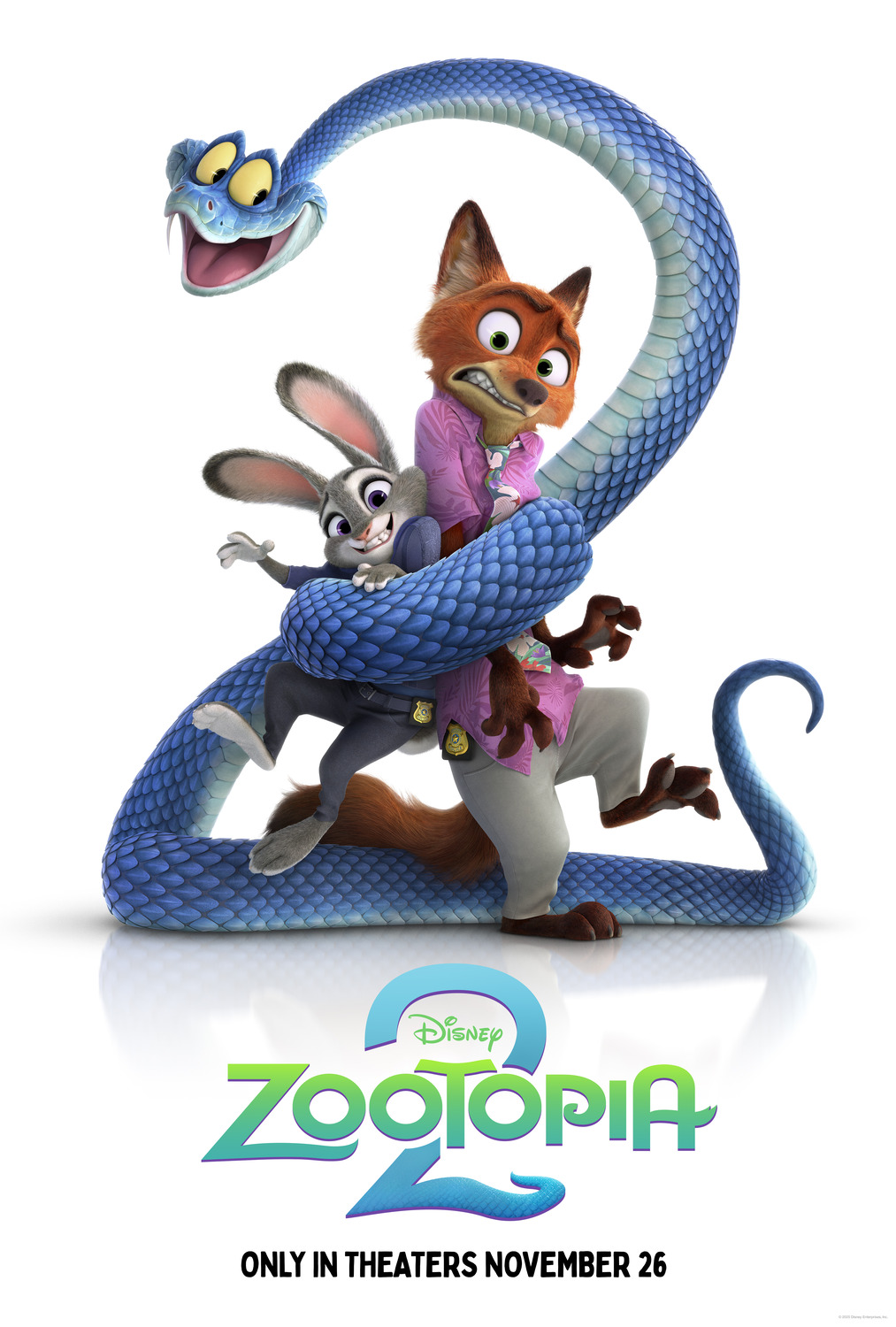 Póster Oficial: Zootopia 2 – Cinembrollos